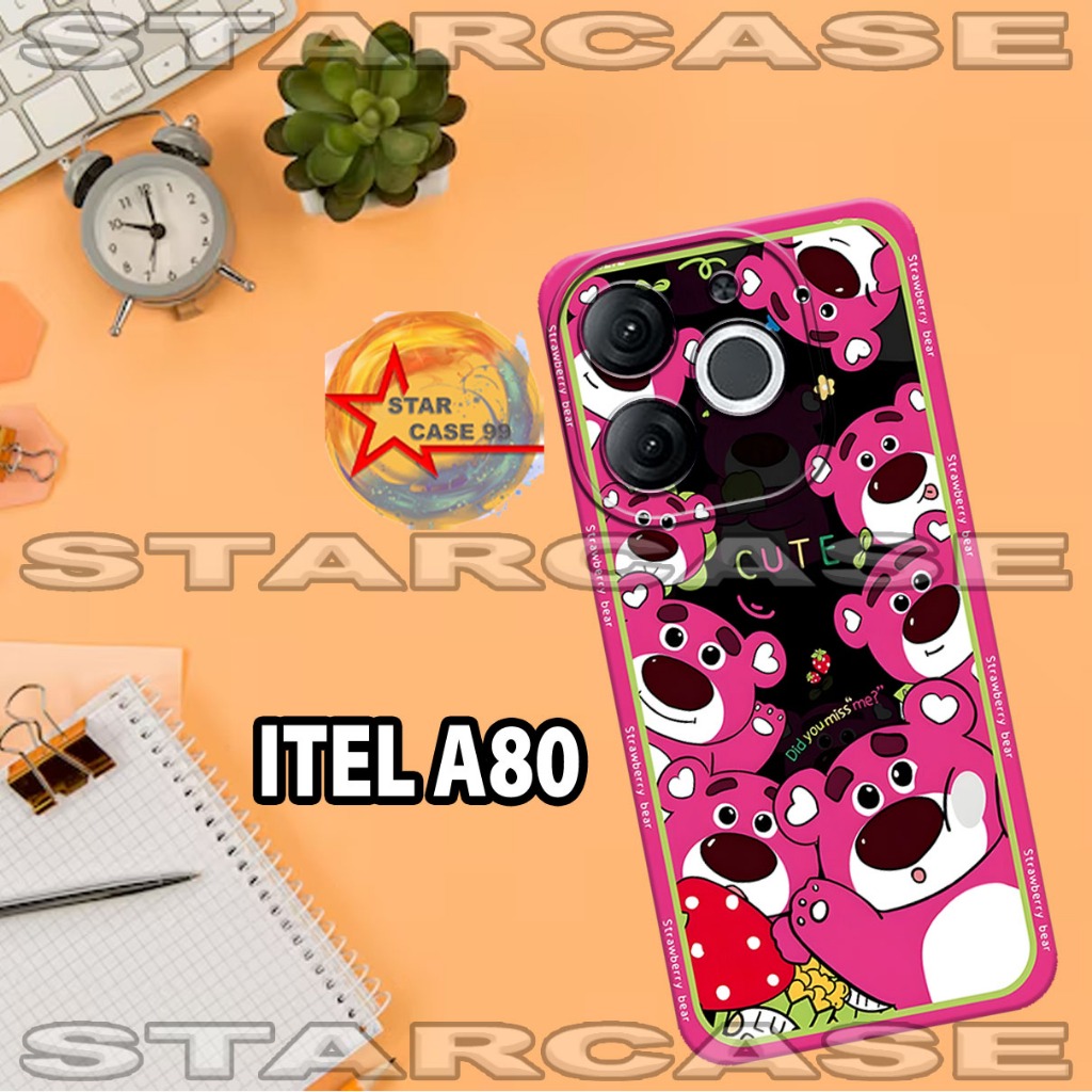 Jual Softcase itel a80 /S20/Motif cewek/case itel a80 /casing itel a80 ...