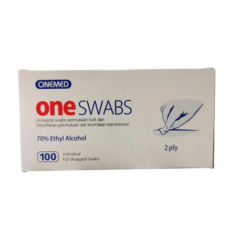 Jual Alkohol swab Alcohol swab One Swab | Shopee Indonesia