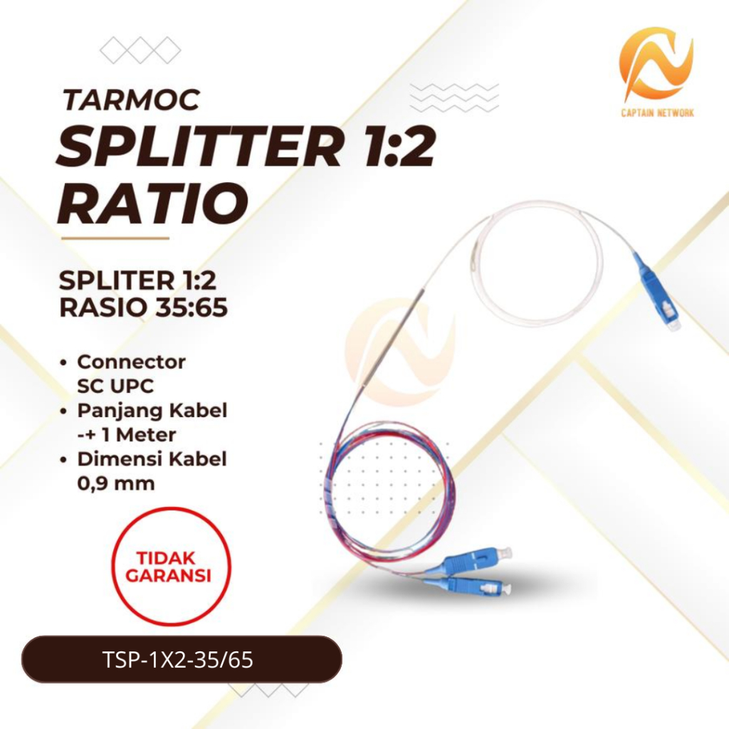 Jual Tarmoc Splitter 1:2 RATIO | Spliter Rasio 35:65 40:60 45:55 50:50 ...