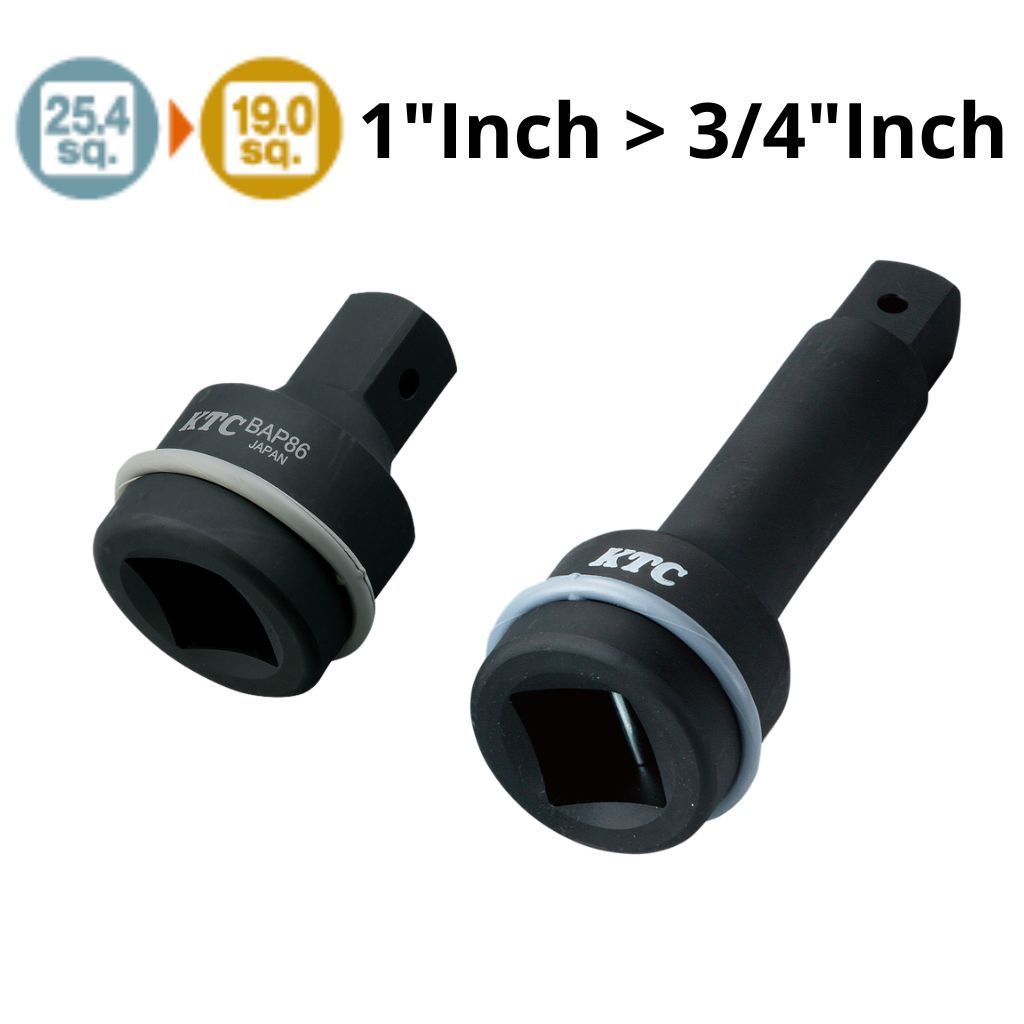 Jual KTC Impact wrench adapter 1"Inch ke 3/4"Inch No. BAP86~86-150 Adaptor Sambungan Mata Kunci ...