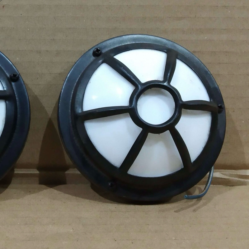 Jual Lampu Plafon Mobil Jadul Universal Plat Hitam Diameter 10,5cm Made ...