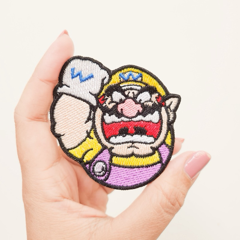 Jual PATCH BORDIR BROSS / BADGE BORDIR WARIO / GAME IRON PATCH | Shopee Indonesia