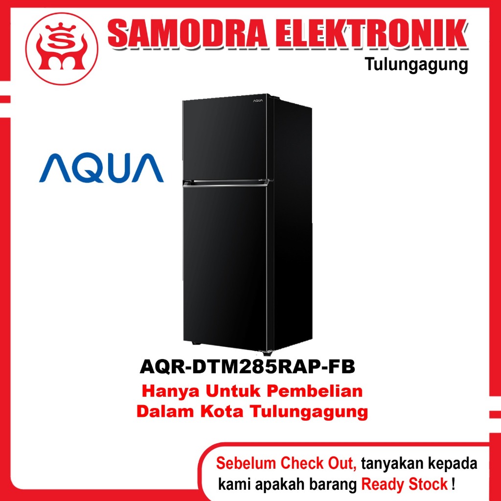 Jual Kulkas AQUA AQR-DTM285RAP(FB) – Kulkas 2 Pintu 220 Liter Freezer ...