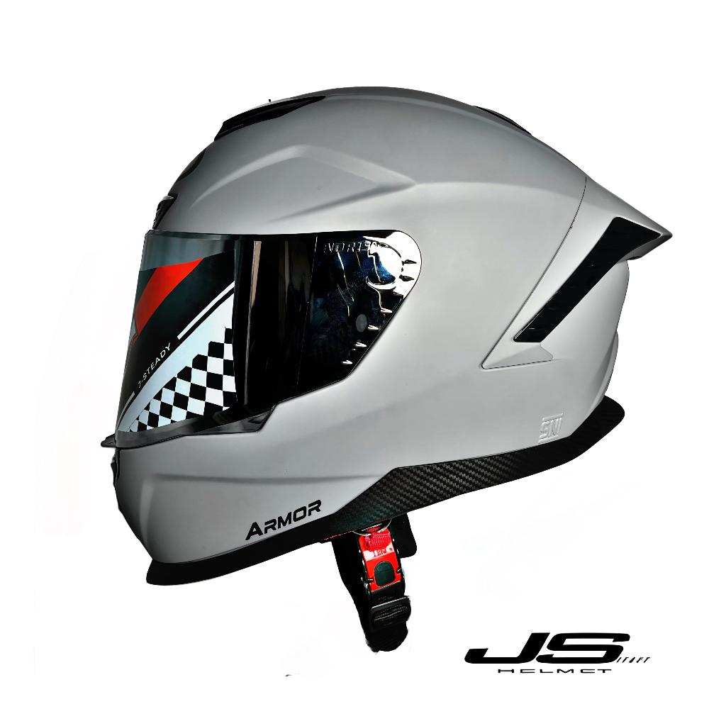 Jual Helm Half Face JS ARMOR Z Warna POLOS SNI/Helm Sport/Helm Pria ...