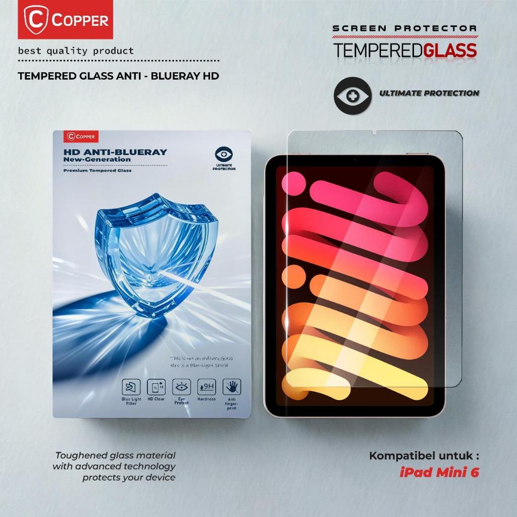 Jual COPPER New Generation Tempered Glass Anti Blueray – HD Clear | Kompatibel untuk iPad Pro 2 ...