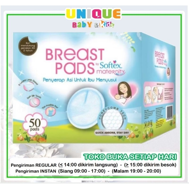 Jual Softex Breast Pads 50 (Penyerap Asi Untuk Ibu Menyusui) | Shopee ...