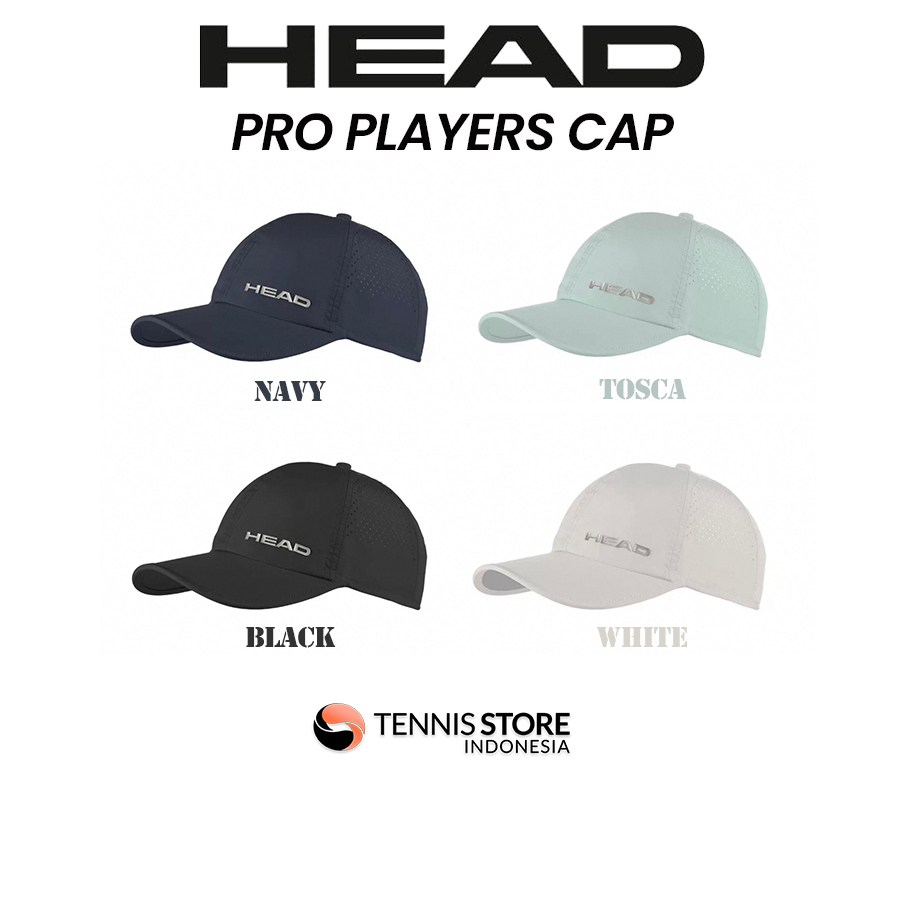 Jual Head Pro Player Tennis Cap Dri-fit / Topi Tenis Head | Shopee ...