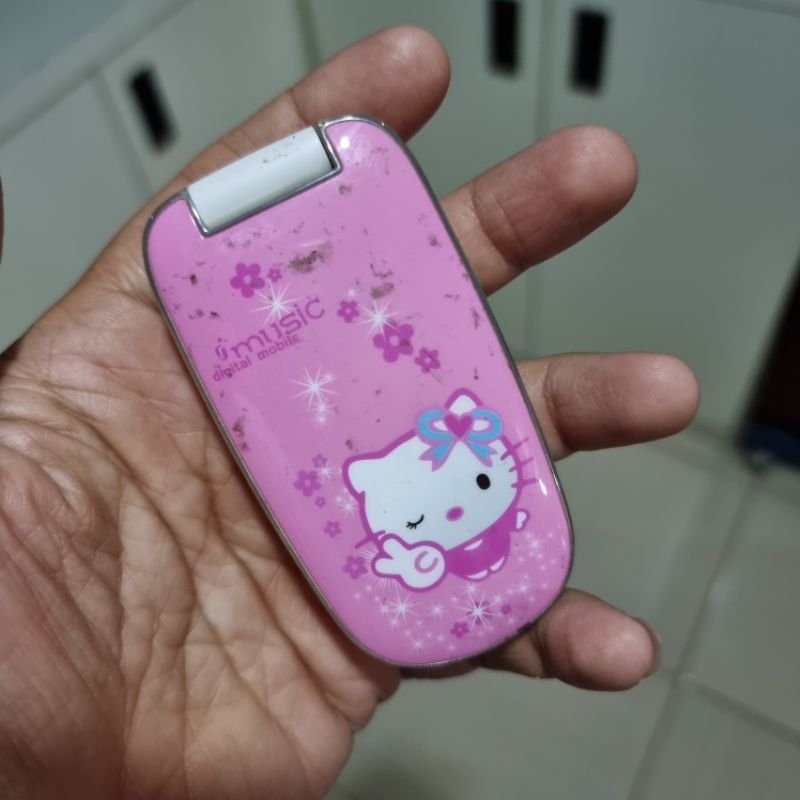 Jual HP TIGER HELLO KITTY / FLIP LAMPU | Shopee Indonesia