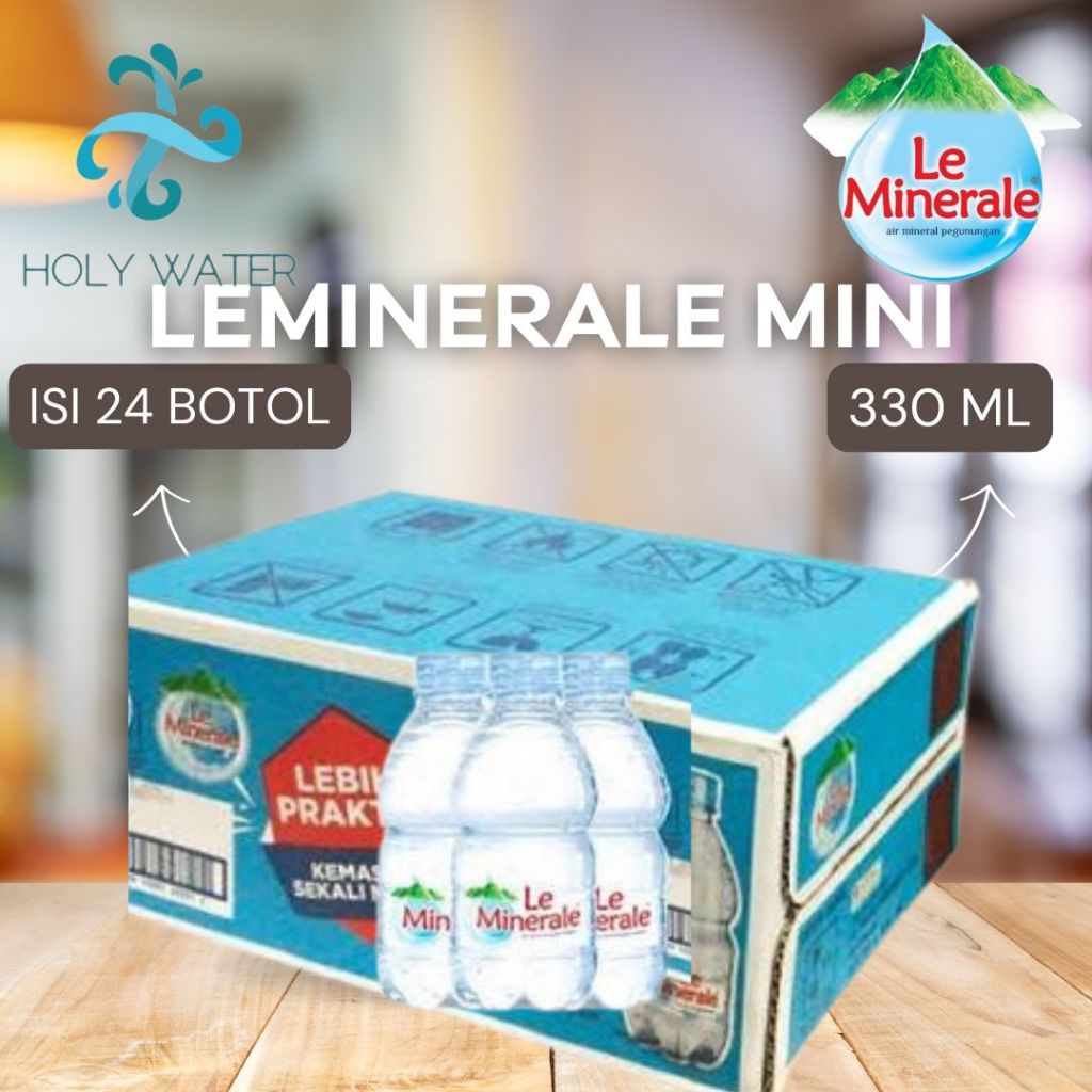 Jual [INSTANT PRIORITAS] LEMINERALE 330 BOTOL MINI DUS ISI 24 PCS ...