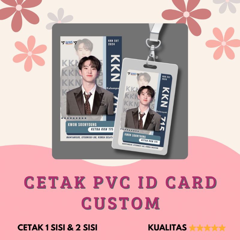 Jual Custom Name Tag PVC Print UV | Shopee Indonesia