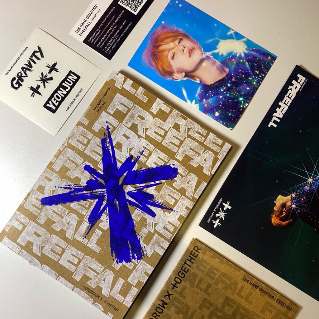 Jual [Album Only] TXT The Name Chapter Freefall - Gravity Yeonjun Ver ...