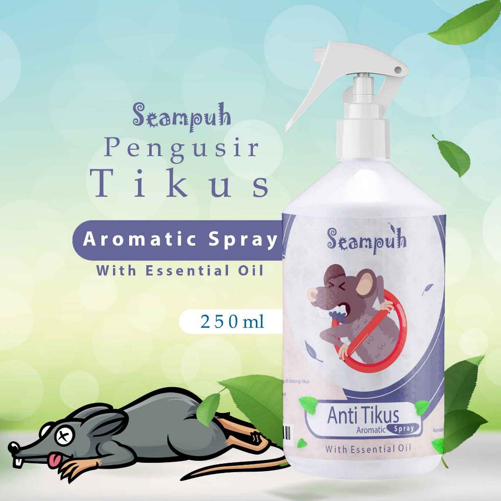 Jual Anti Tikus Pengusir Tikus Aromatick Spray 250ml di Rumah dan Mobil ...