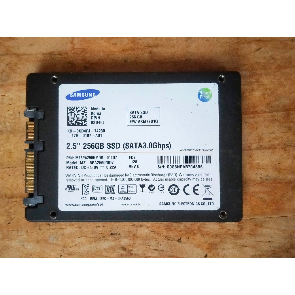 Jual SSD Samsung 256GB SATA 3Gbps 2.5-inch | Shopee Indonesia