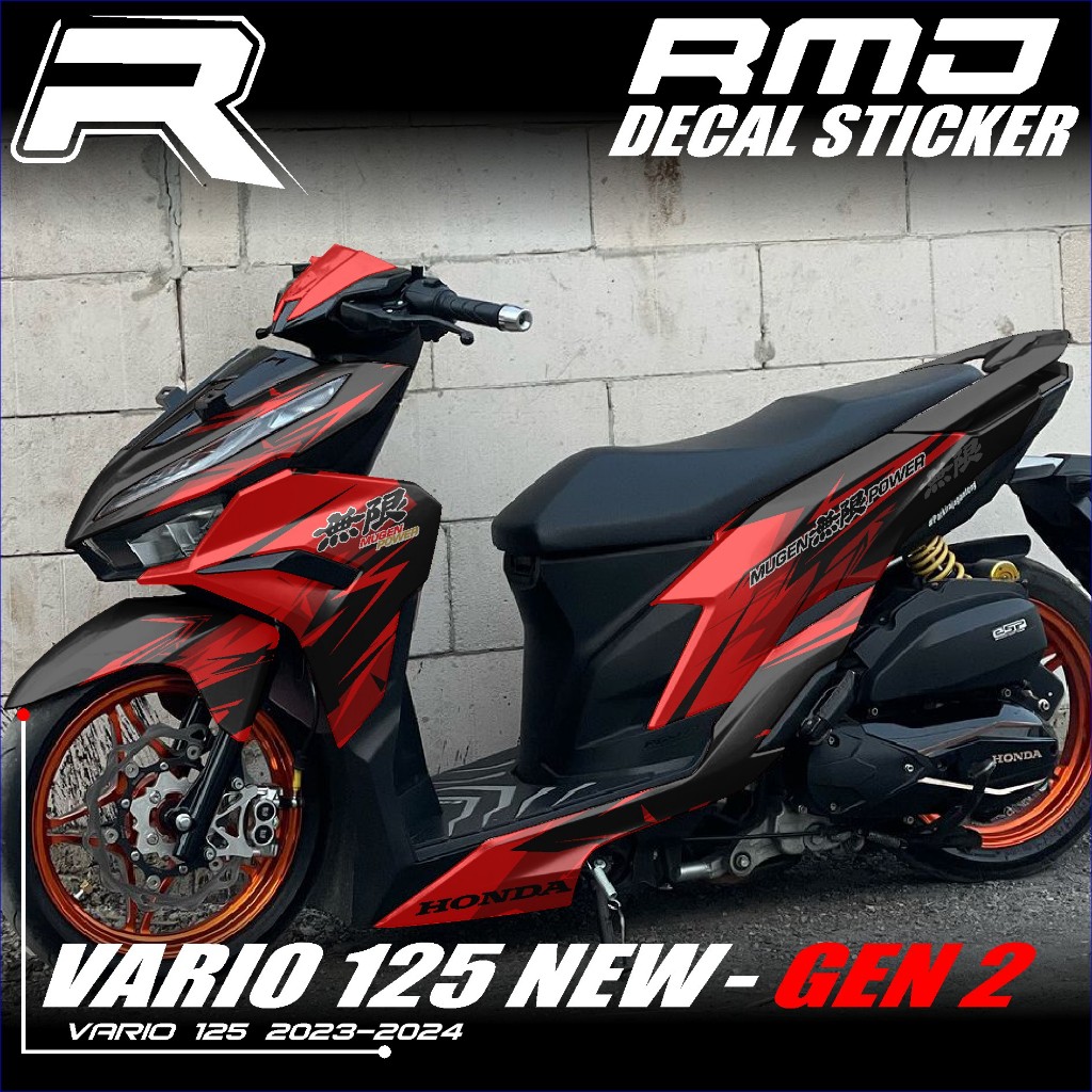 Jual COD Decal Sticker Honda Vario New 125 2023 2024 Full Body - Stiker Vario New 125 Gen 2 ...
