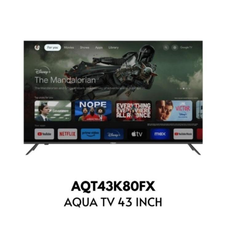 Jual LED AQUA ANDROID TV AQUA 43 INCH ANDROID SMART FULL HD FHD ...