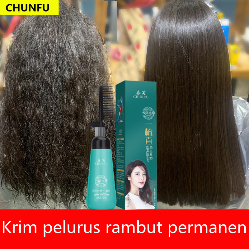Jual Krim pelurus rambut Rambut lurus permanen dan Cream Pelurus Rambut ...