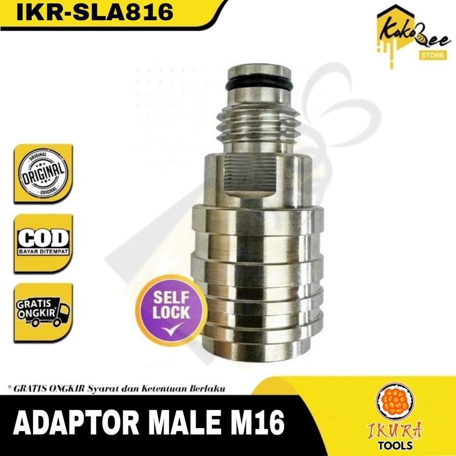 Jual IKURA TOOLS Adaptor M16 F14 Male Quick Release Adapter Self Lock ...