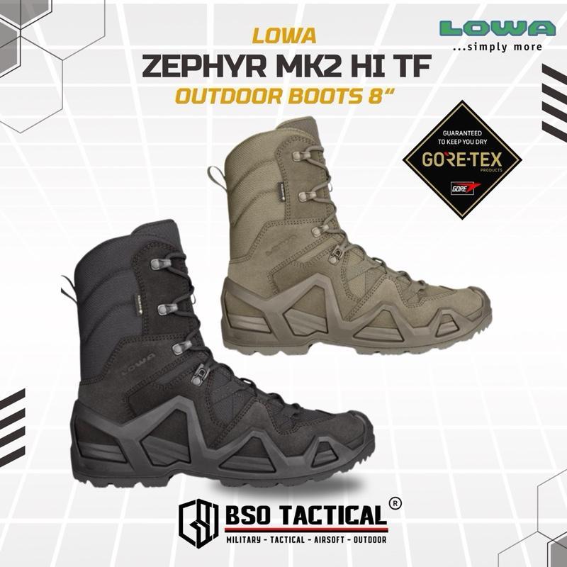 Jual Sepatu Tactical LOWA ZEPHYR MK2 GTX HI Outdoor Boots Shoe High ...