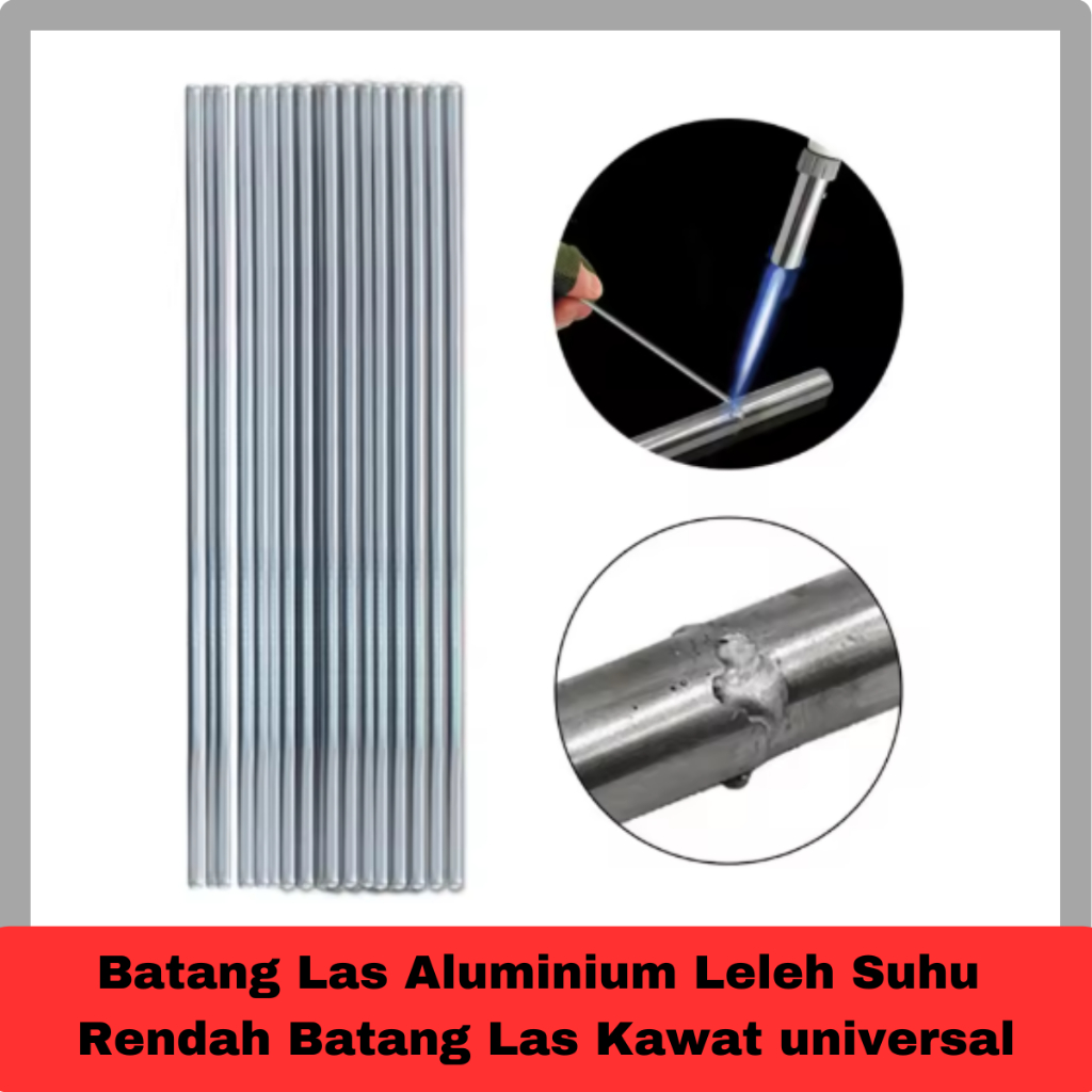 Jual Batang Las Aluminium Leleh Suhu Rendah Batang Las Kawat Universal ...