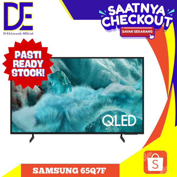 Jual Samsung 65Q7F Smart Google TV 65 Inch QLED 4K UHD Vision AI One UI Tizen 65Q7F 65Q7 ...