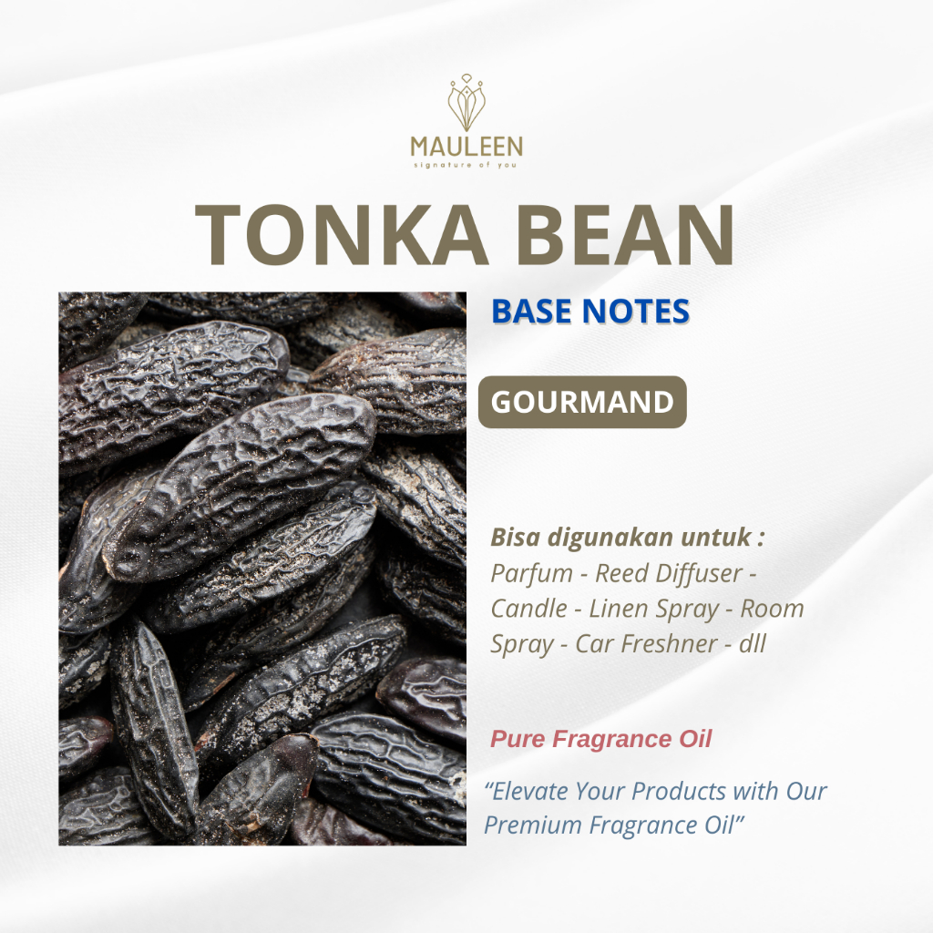 Jual TONKA BEAN - FRAGRANCE OIL BY MAULEEN STUDIO | Shopee Indonesia