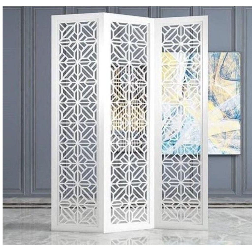 Jual Partisi ruangan minimalis modern sketsel 180x150cm KODE PR013 ...