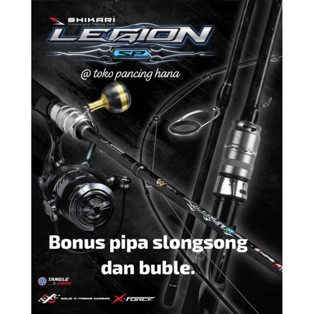 Jual JORAN SHIKARI LEGION SOLID CARBON BONUS PIPA PVC DAN BUBLE ...
