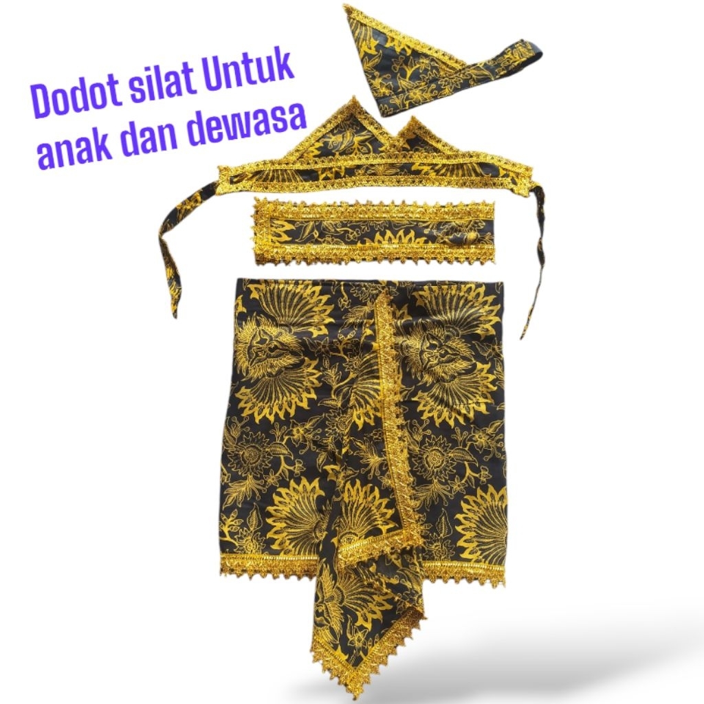 Jual Dodot silat sembong silat kain prada silat pencak silat olahraga ...