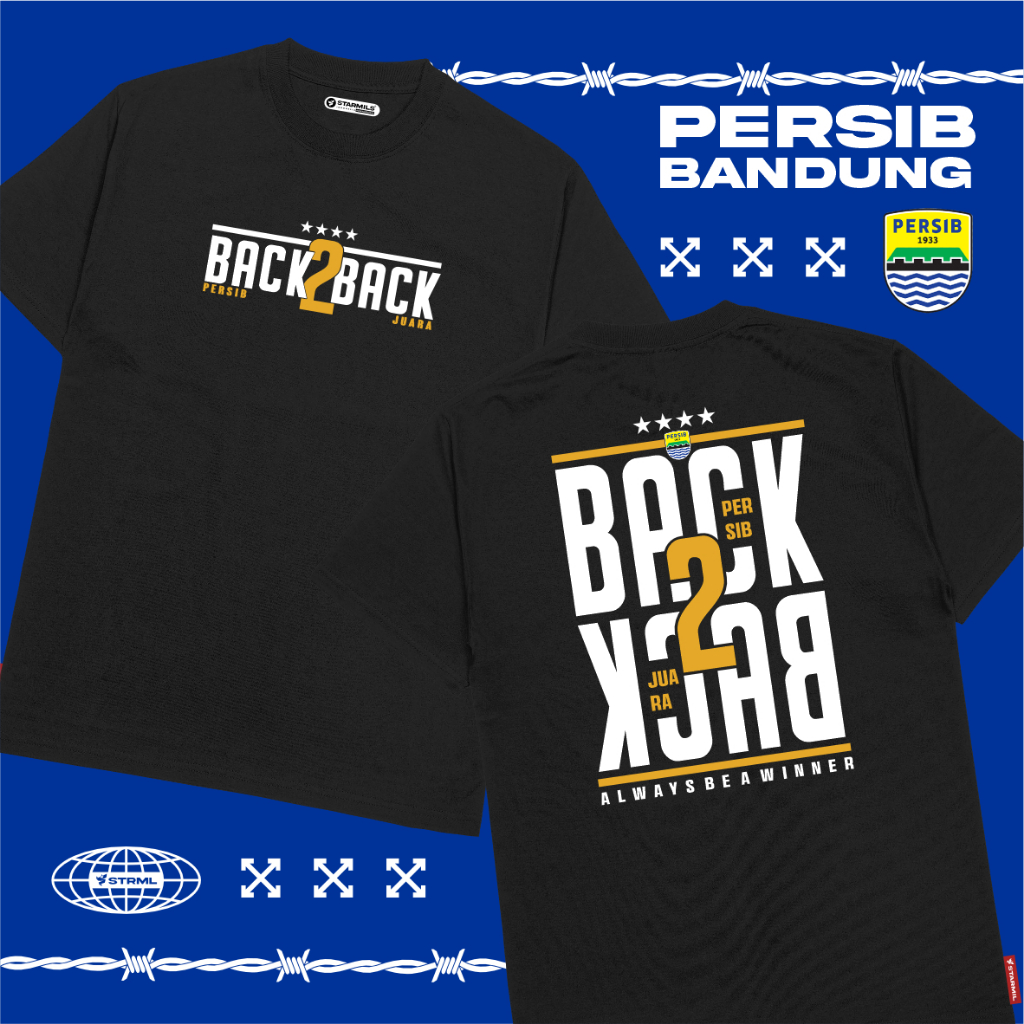 Jual Kaos Back2back PERSIB Bandung Juara Football Culture Fans Pride ...