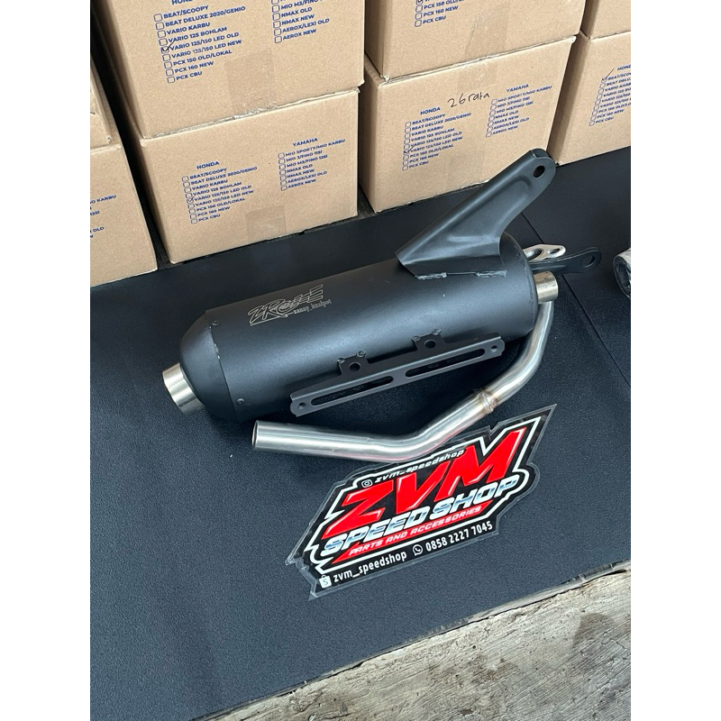 Jual Knalpot ZRC Copy CMS 26 Standart Racing 26/28 | Shopee Indonesia