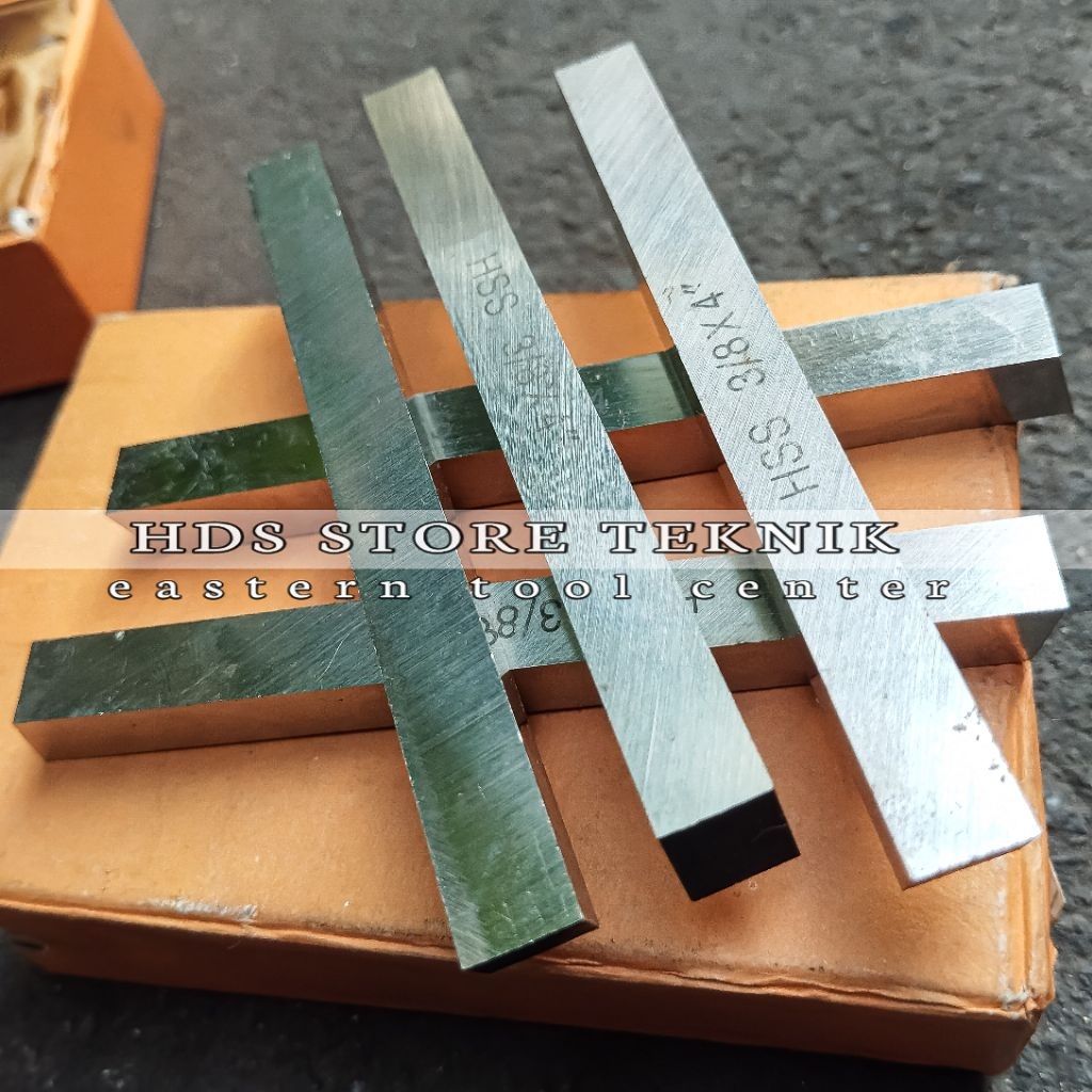 Jual Pahat Bubut Hss 3/8 x 4 Inch Mata Pisau Bubut Square Tool Bit ...