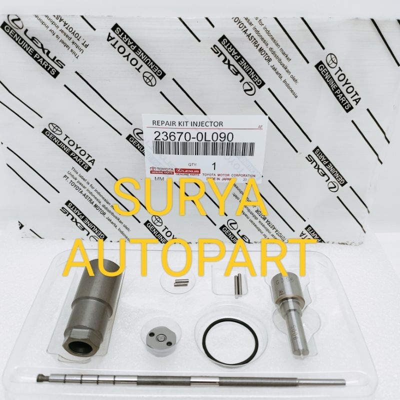 Jual REPAIR KIT INJECTOR ISI DALAM INJEKTOR TOYOTA INNOVA DIESEL HILUX ...