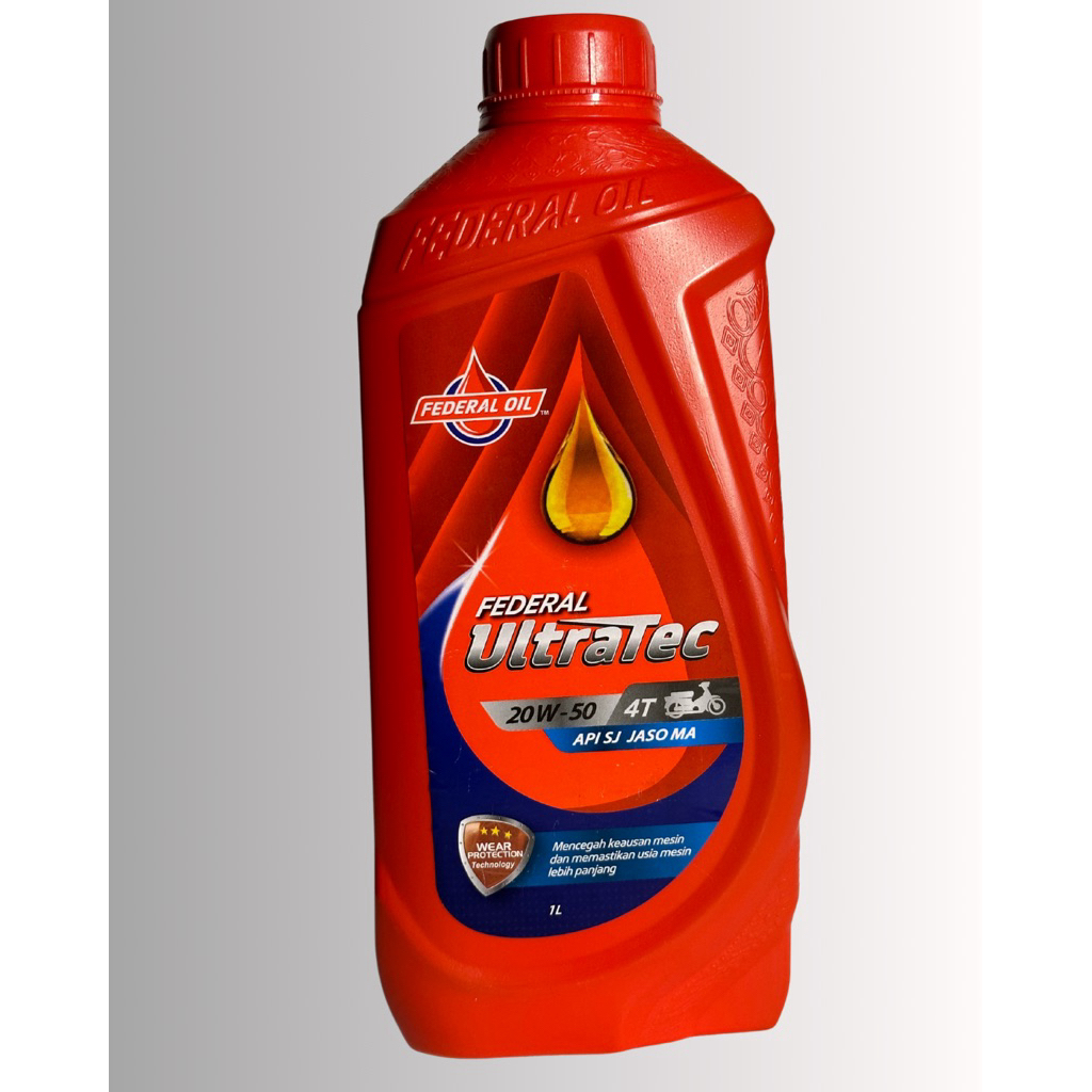 Jual Oli Federal Ultratec 1 Liter Oli Ultratec 1lt Oli Mesin Motor ...