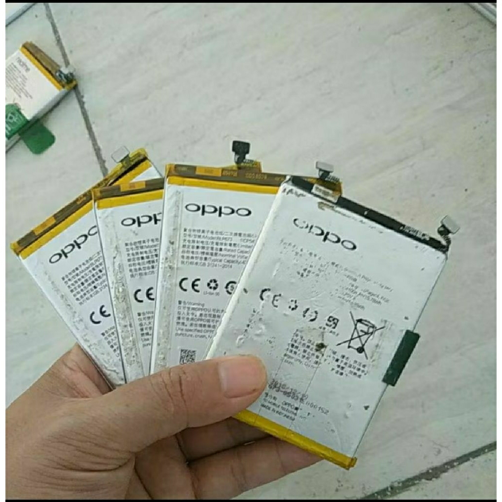 Jual baterai bekas ori Oppo a3s blp673 minus cek deskripsi | Shopee ...