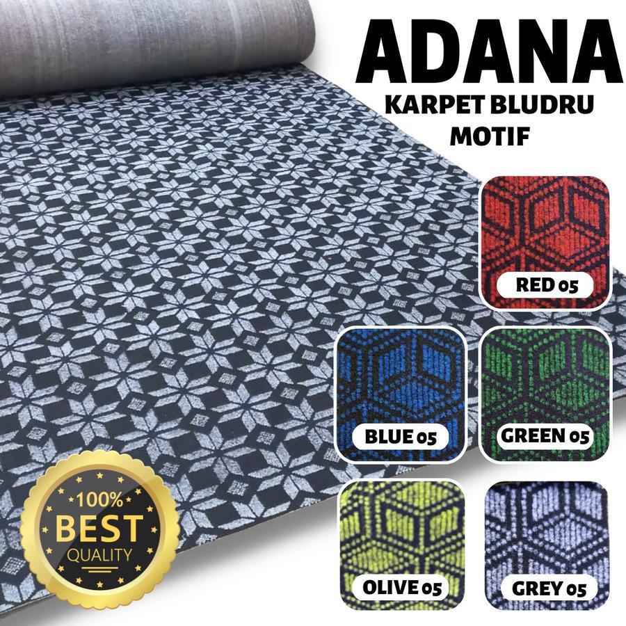Jual Karpet Bludru Motif Adana Tebal per 1m x 2m, [METERAN] Karpet ...