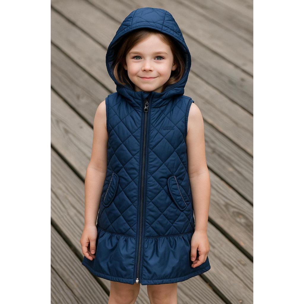 Jual [17317] Daks Puff vest coat sleeveless kutung dingin sejuk ...