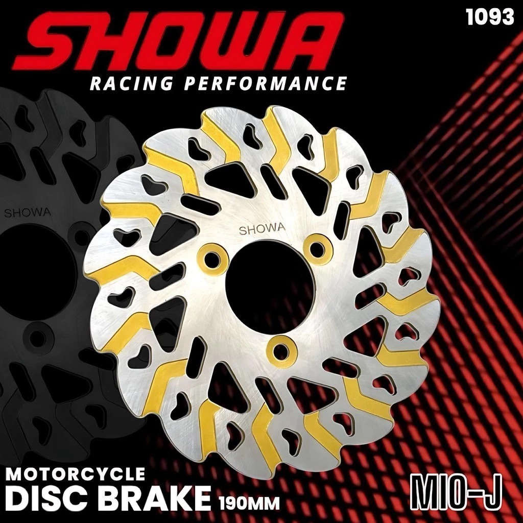 Jual disc piringan Cakram Depan Mio J SHOWA Lubang 3 Ukuran Standar ...