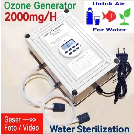 Jual Ozon Generator 2000mg Digital Timer, Alat Steril Air Minum ...