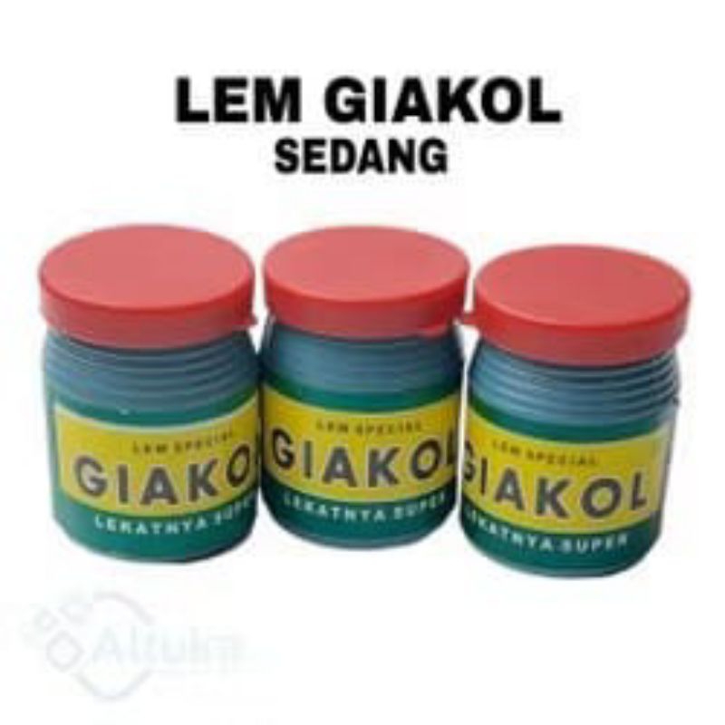 Jual (1 PCS) Lem GIAKOL Sedang Tanggung / Lem Kertas / Lem Colek / Lem ...