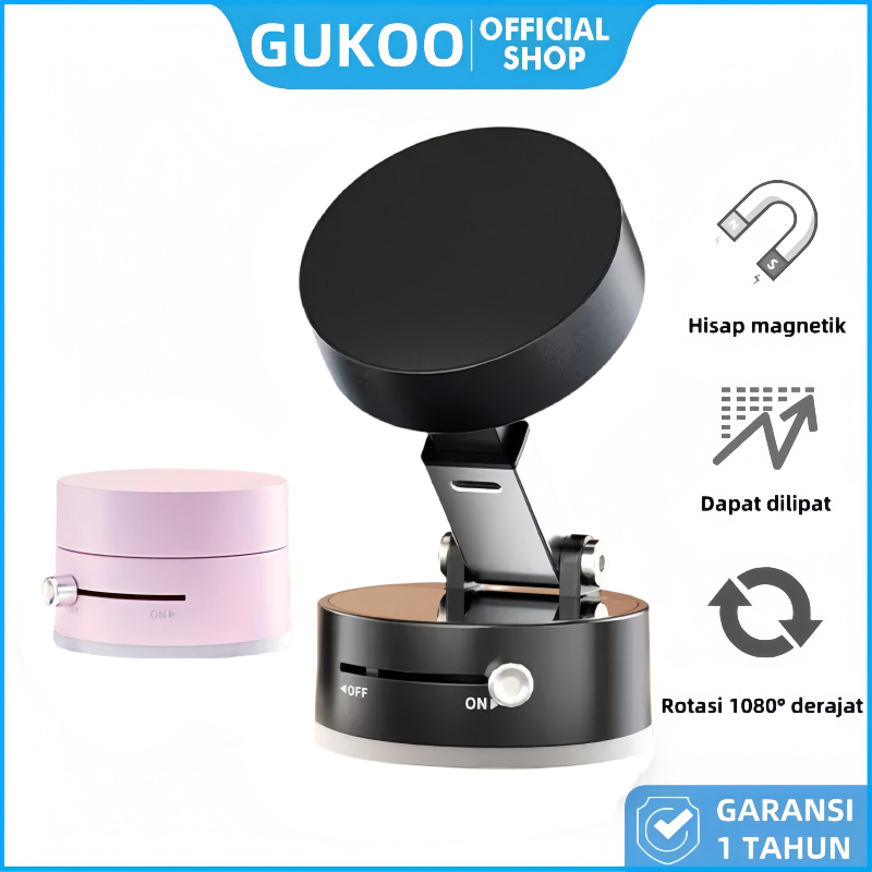 Jual GUKOO DUDUKAN MAGNET HP | PHONE HOLDER TEMPEL 1 DETIK + PUTAR 360° | BISA LIPAT & BISA COD ...