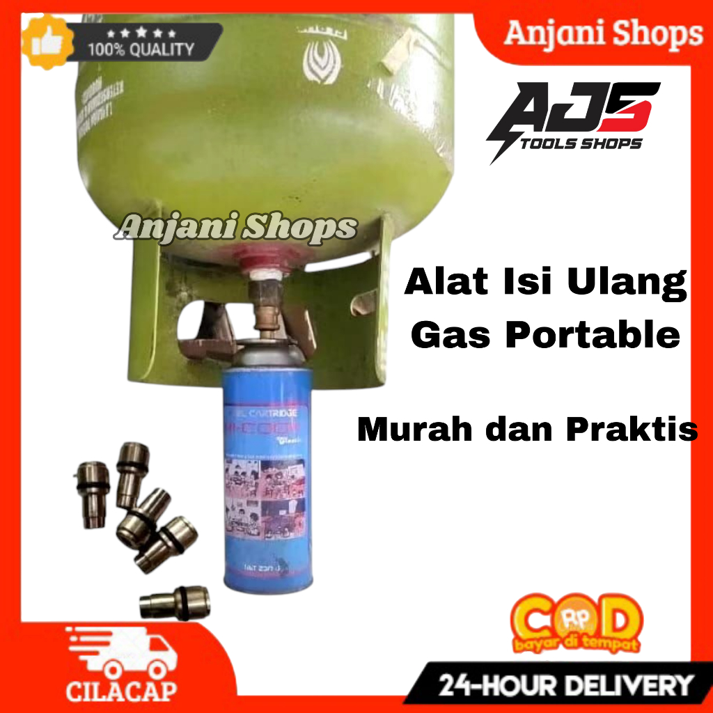 Jual Alat Isi Ulang Gas Kaleng Portable Refil Gas Kaleng Portable ...