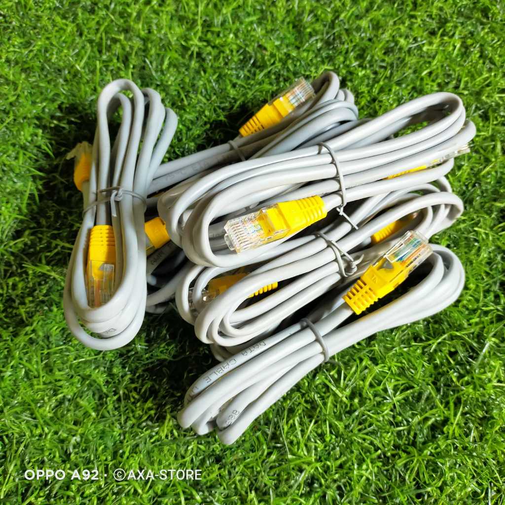 Jual KABEL LAN 1,5 METER 8 PIN ORIGINAL MODEM | Shopee Indonesia