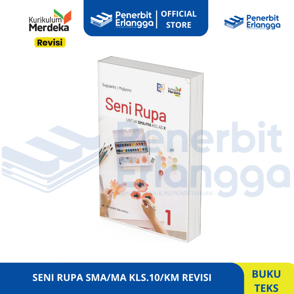 Jual [Erlangga Official] Seni Rupa Revisi Kelas 10 Sma/Ma Kurikulum ...
