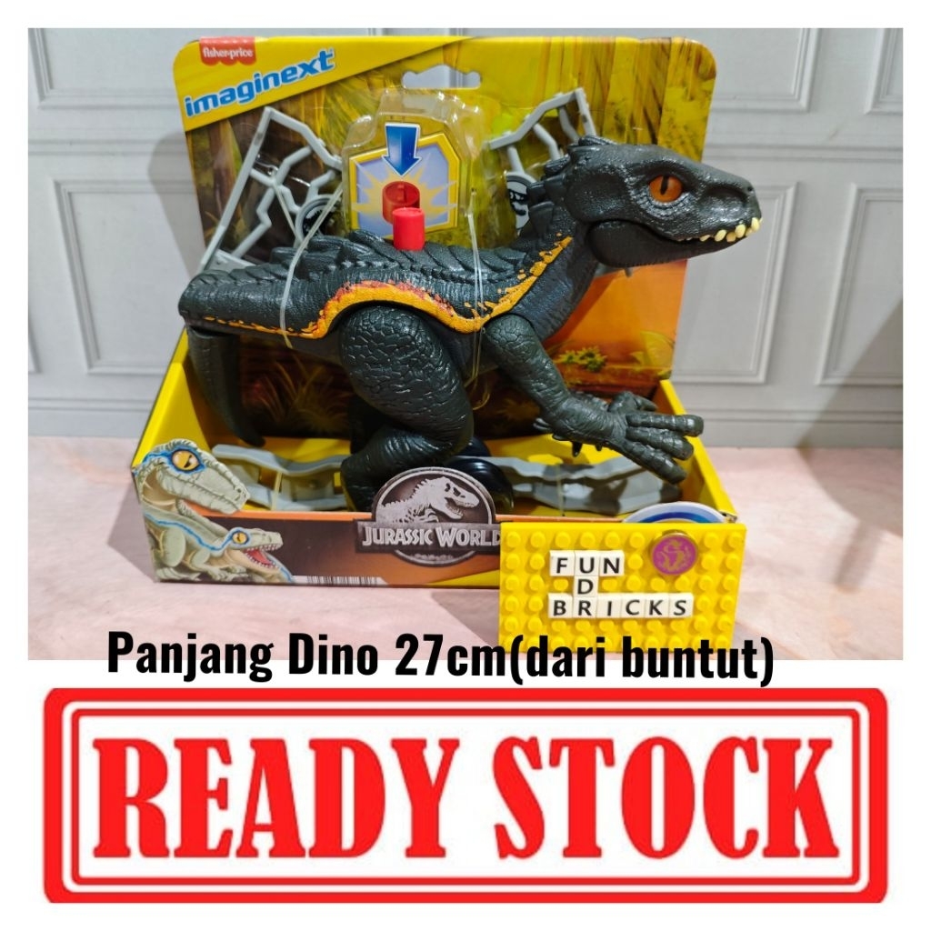 Jual Mattel Jurassic World Imaginext Indoraptor | Shopee Indonesia