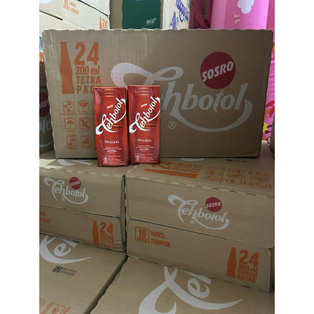 Jual Teh Sosro kotak 300ML perdus isi 24 pcs | Shopee Indonesia