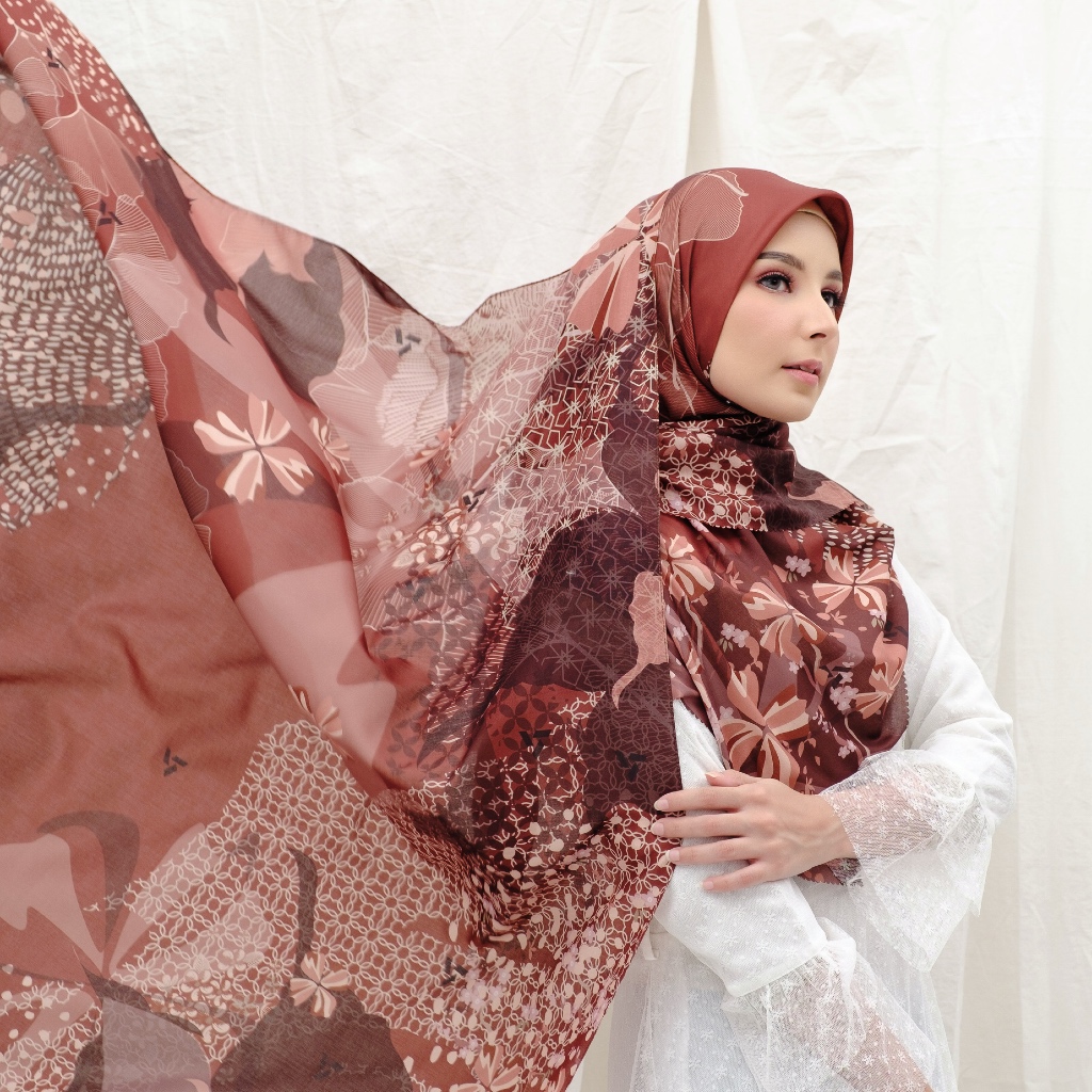 Jual Lotus Bunga Abstract Hijab Printing Premium Ultrafine | Shopee ...