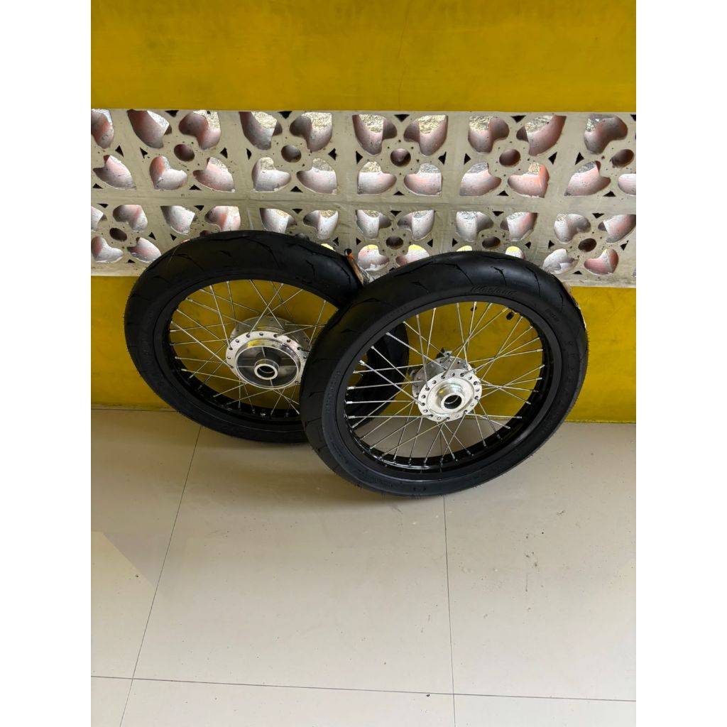 Jual Paket Velg MX King 150 Ring 17 Set Ban Kingland CTX Hydra Roda Set ...