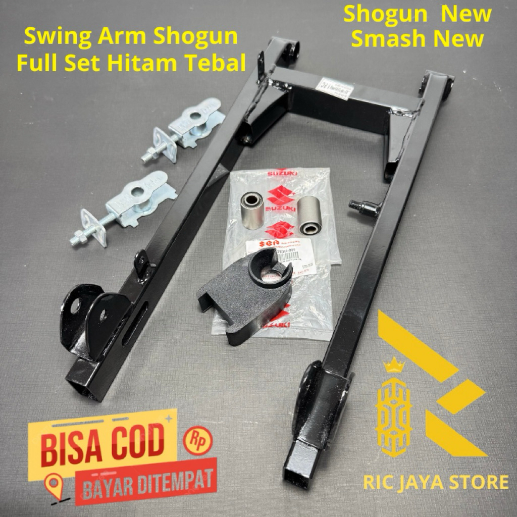 Jual swing arm smash new shogun new 110 125 warna hitam tebal murah ...