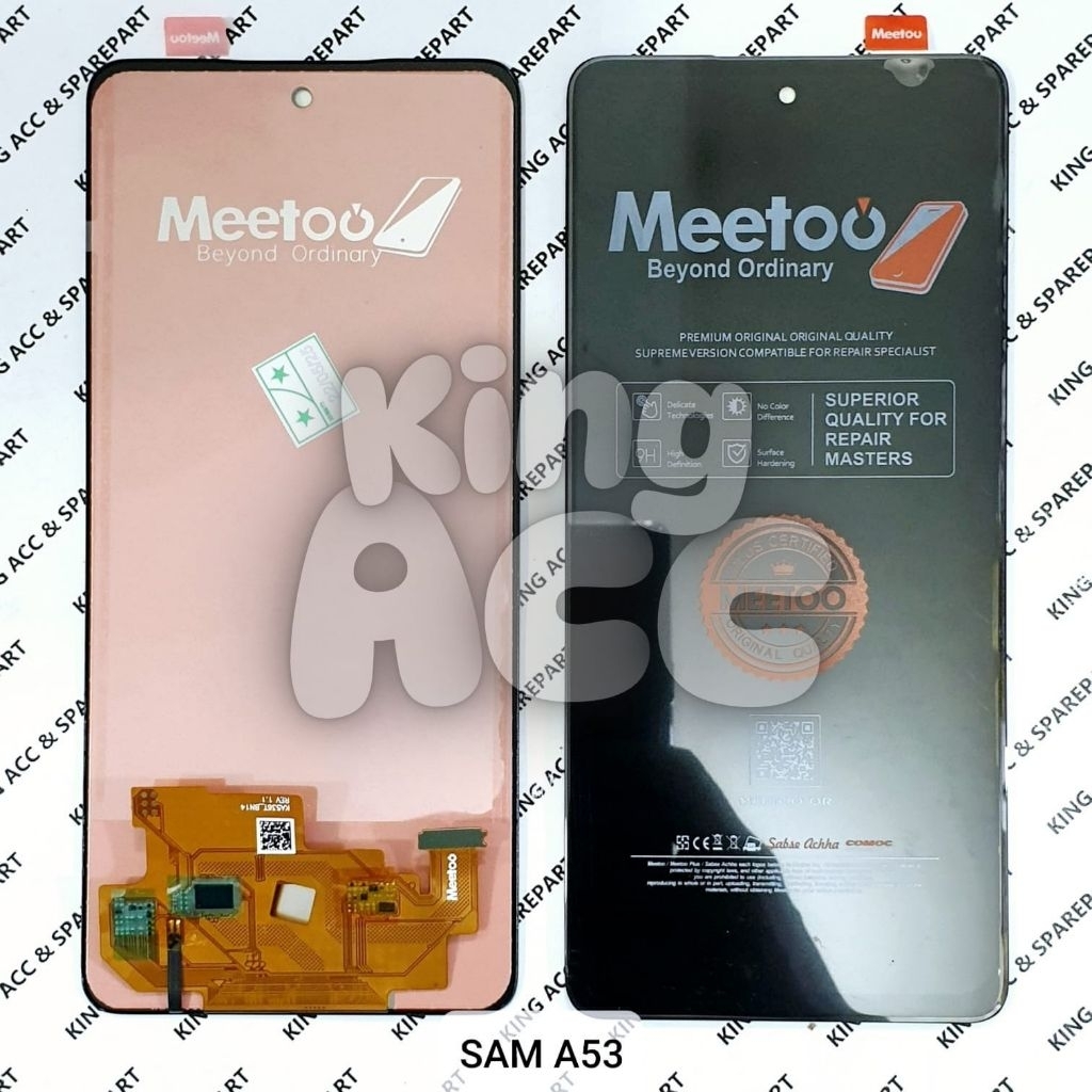 Jual NEW MEETOO LCD TOUCHSCREEN SAMSUNG GALAXY A53 5G / A536 BLACK ...