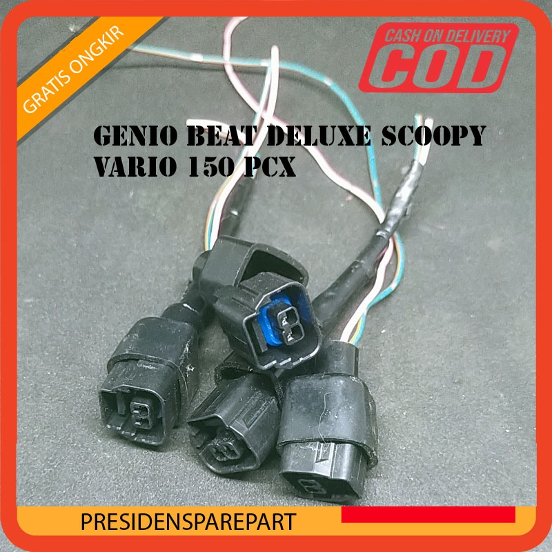 Jual SOCKET SOKET SENSOR OLI SUHU EOT 2 pin GENIO BEAT DELUXE SCOOPY VARIO 160 PCX ORIGINAL ...